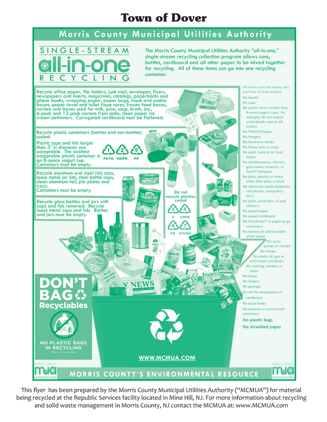Recycling Collection - Town of Dover